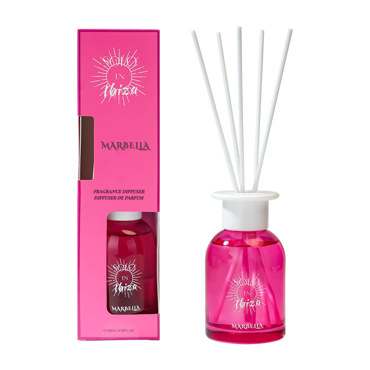 Fragrance Diffuser Marbella 120ml – Soloenibiza